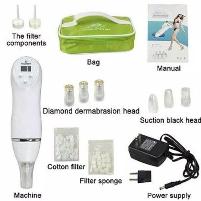 Jual Alat Facial Kecantikan Diamond Peeling Micro Dermabrasi Portable ...