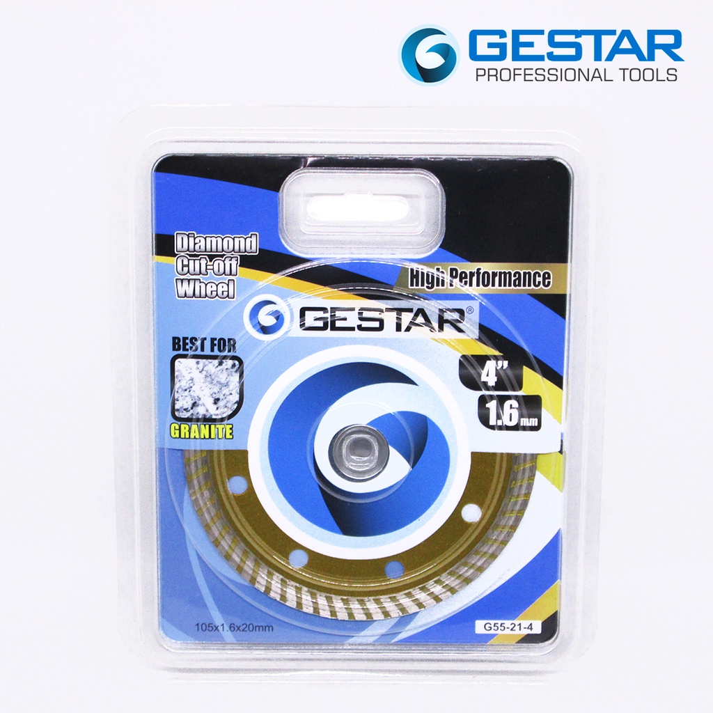 Jual Mata Gerinda Granit 4" Serrated (Turbo) CuttingBlade 105 x 1.6mm ...