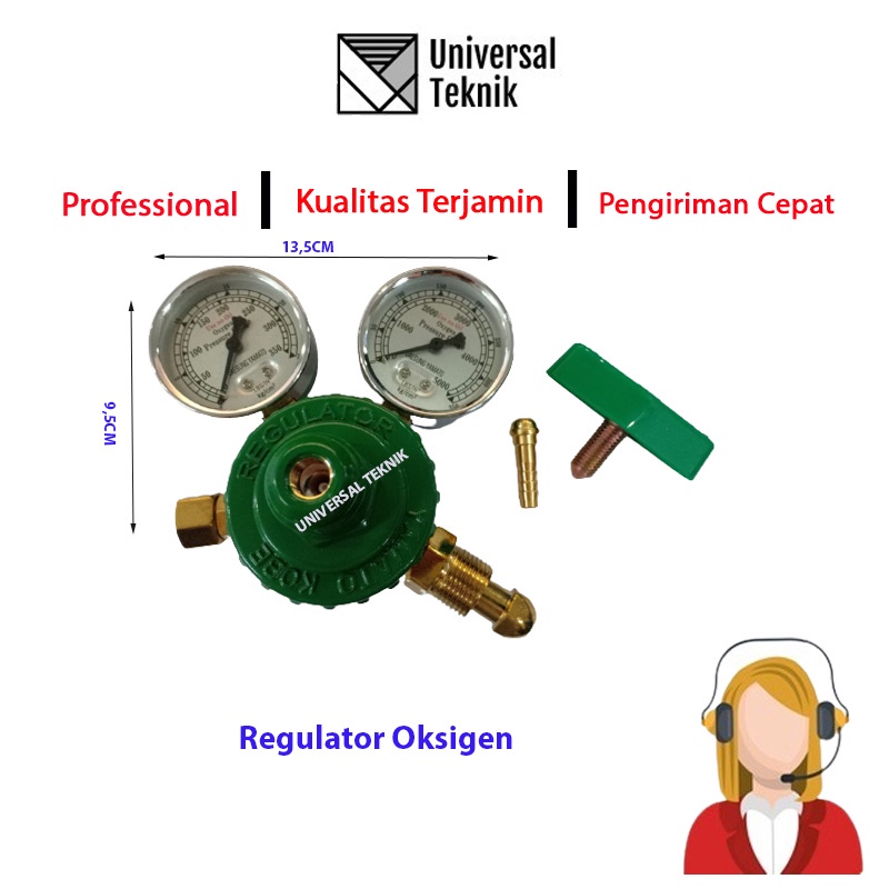 Jual Regulator Oksigen Daesung Yamato YR-76 Welding Osaka Japan ...