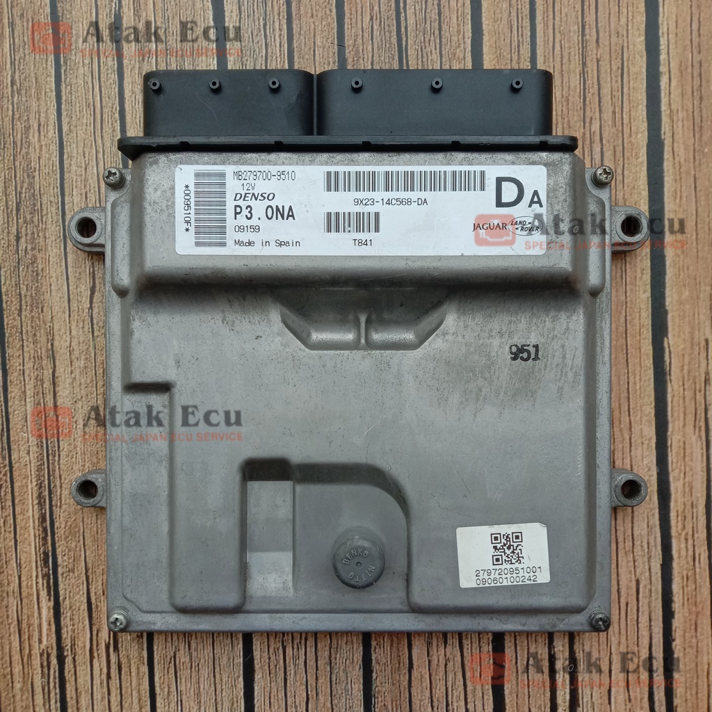 Jual ECU Jaguar XF V8 - MB279700-9510 Denso P3 0NA - ECM Engine Control ...
