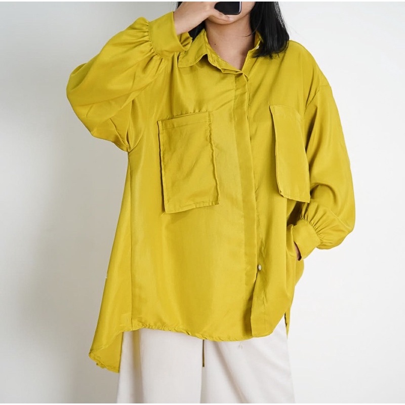 Jual GFS SR AREUM KOREAN OVERSIZE XXL SHIRT | Shopee Indonesia