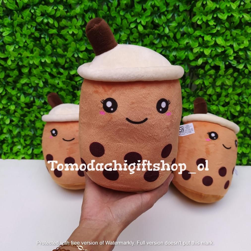 Jual TM/Boneka Boba Brown Sugar Mini Cute (20cm) | Shopee Indonesia