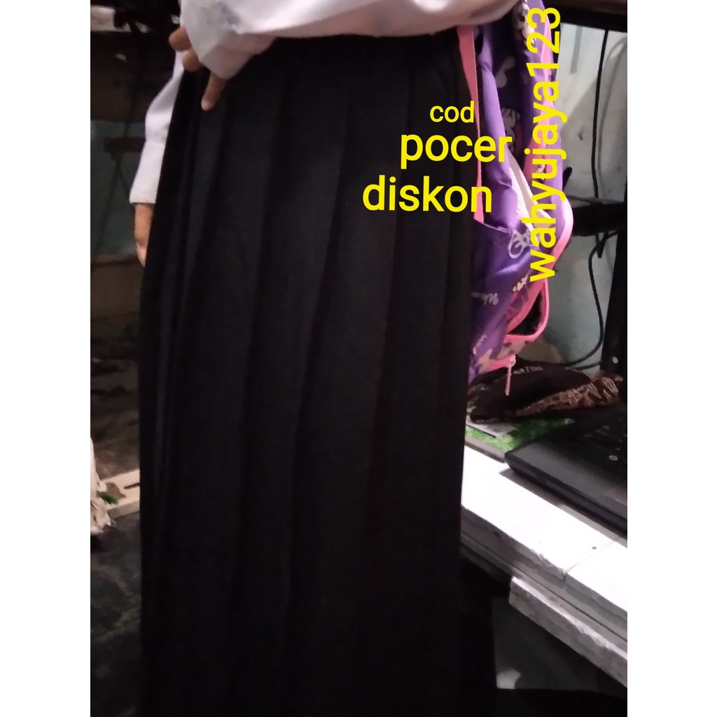 Jual seragam sd/mi/seragam rok anak perempuan //Rok panjang model RA ...
