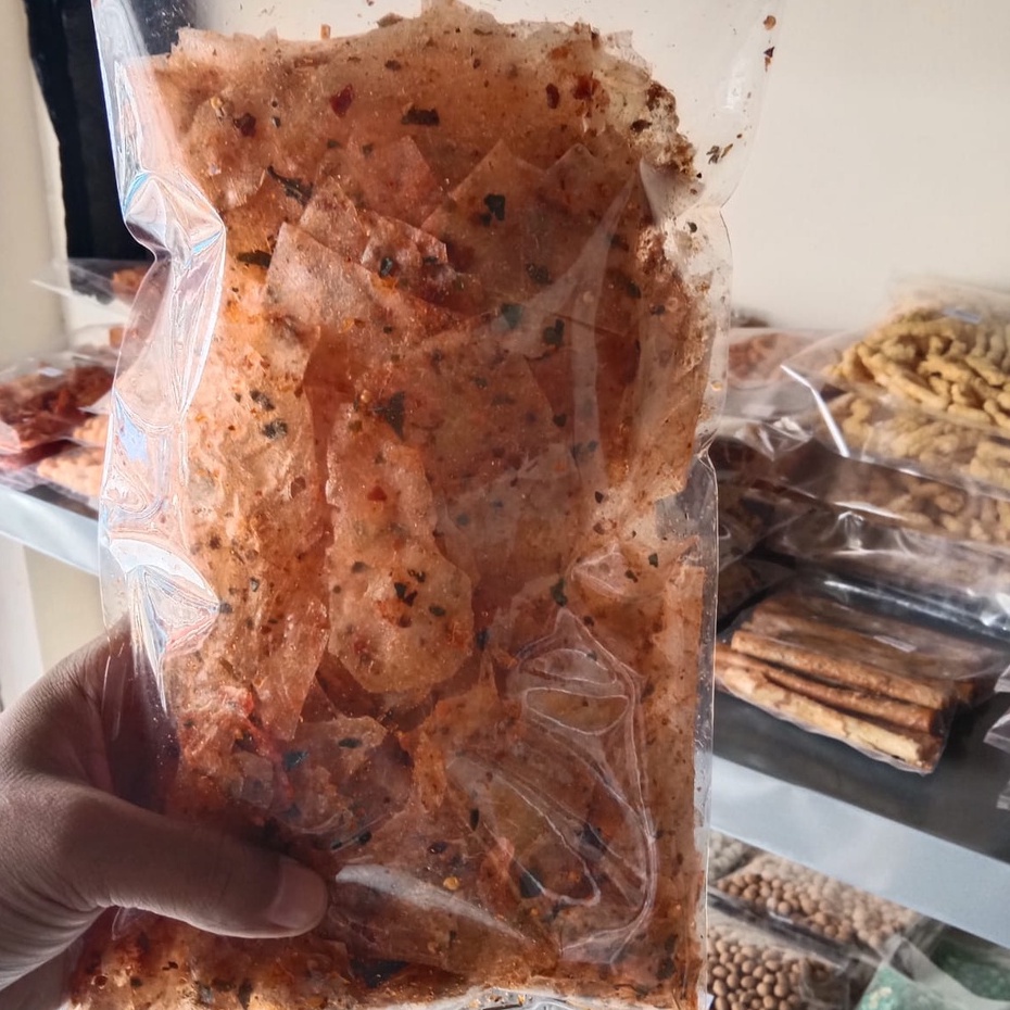 Jual SNACK KILOAN KERIPIK KACA 200 gram kripik kiloan jajanan cemilan ...