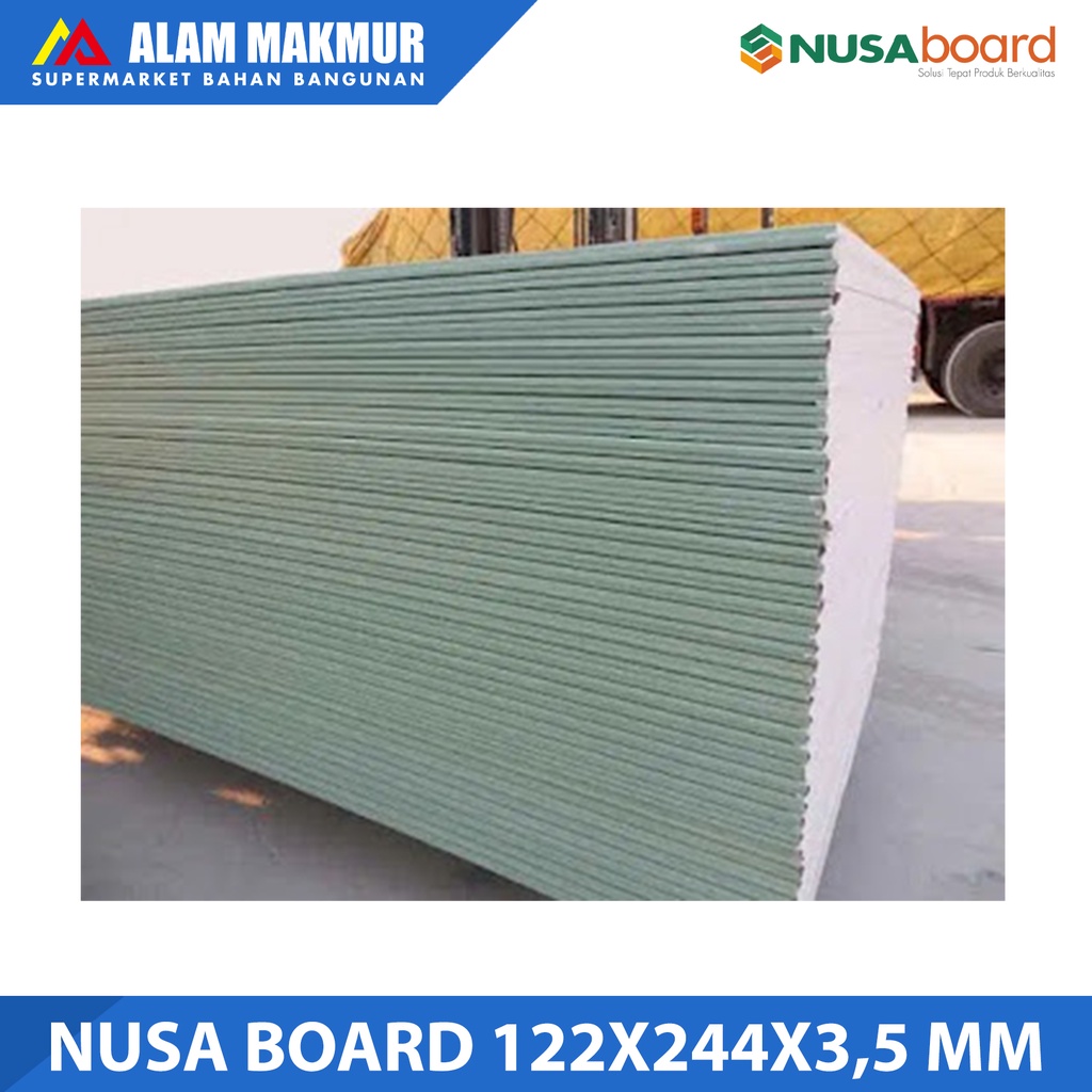 Jual NUSA board 3,5 mm ukuran 122cm X 244cm papan semen(khusus area ...