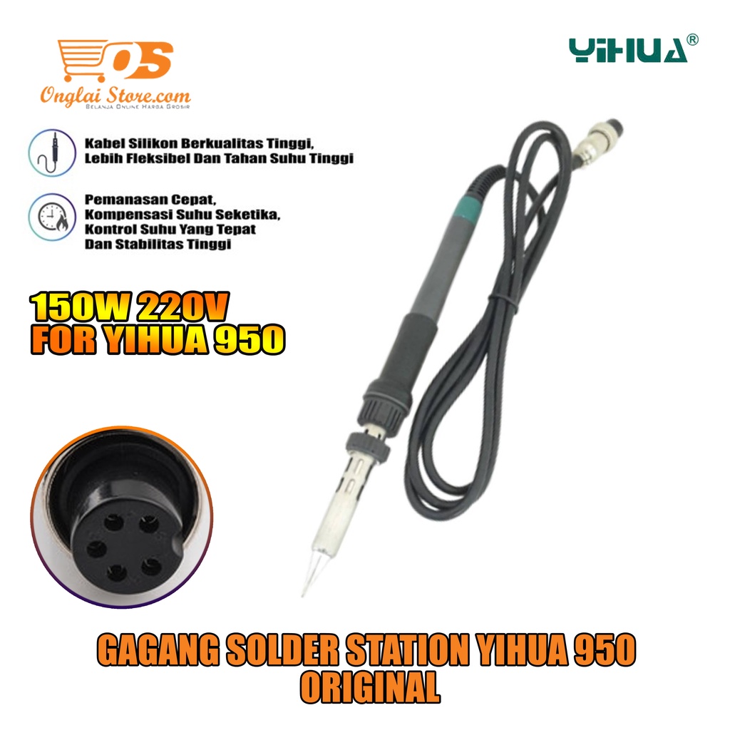 Jual Gagang Solder Station Yihua 950 5 Pin Elemen Soldering 5 Core Original | Shopee Indonesia