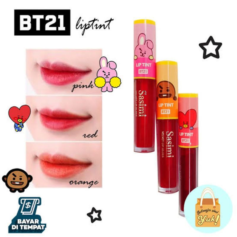 Jual Sasimi Liptin Bt21 Kekinian | Shopee Indonesia