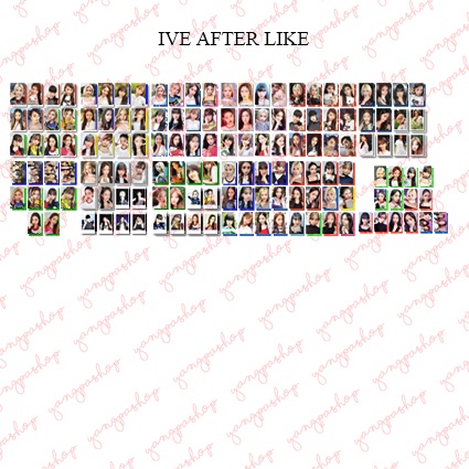 Jual [READY / SET] IVE AFTER LIKE PHOTOCARD FAN MADE UNOFFICIAL YANGPASHOP IVEE WONYOUNG YUJIN ...