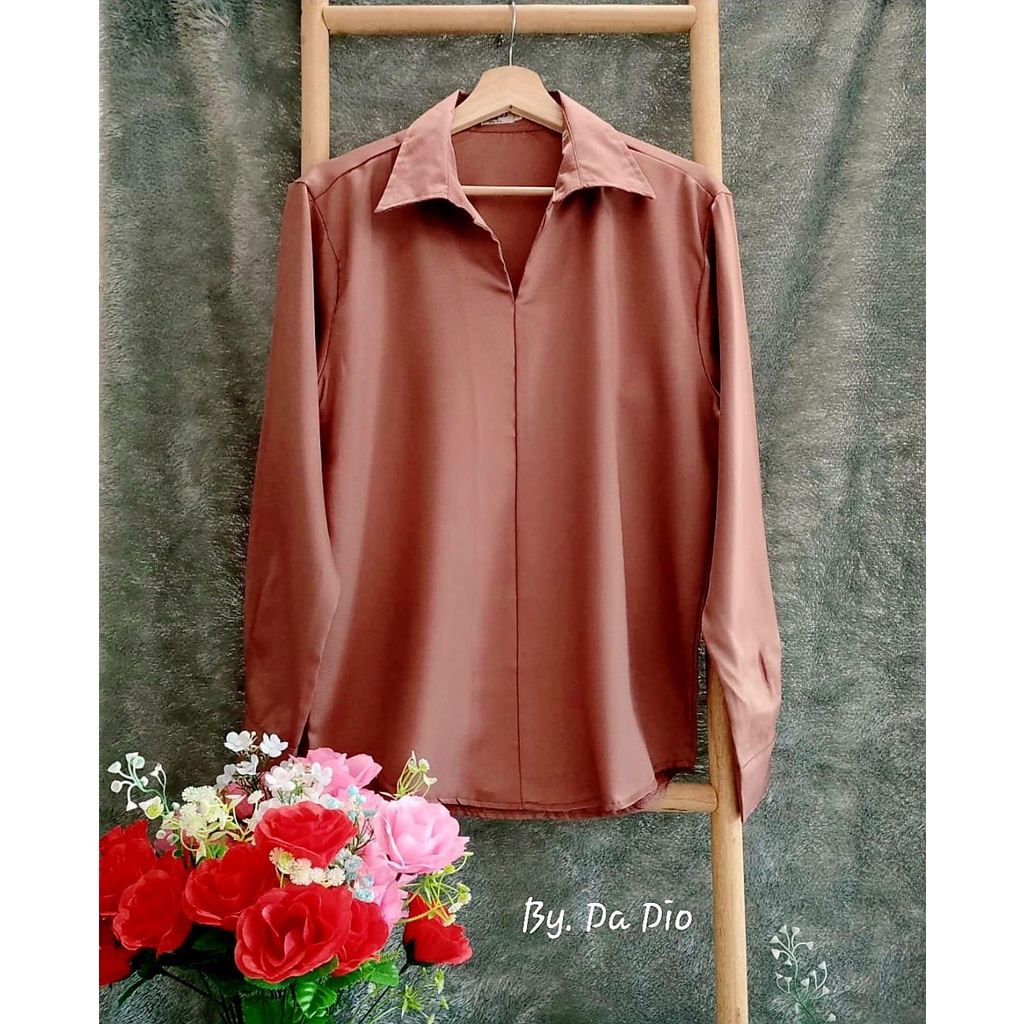 Jual JOLIJOS/Kemeja So Hoo PANJANG/Kemeja Santai Korea Style/Kemeja ...