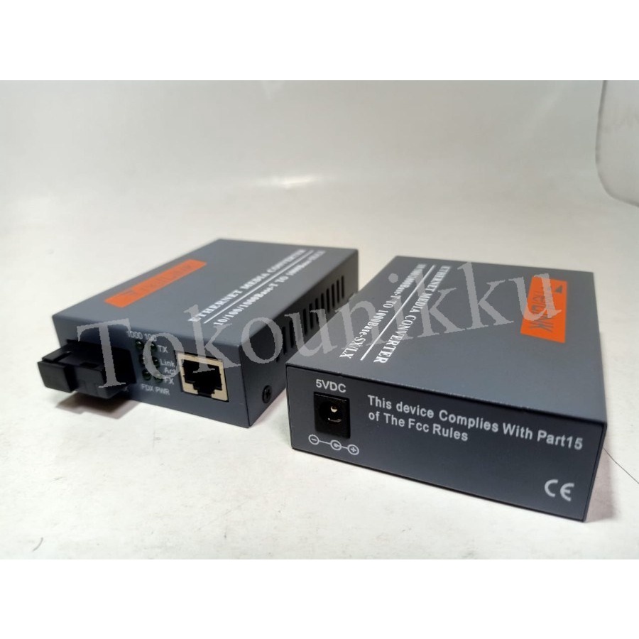 Jual Netlink HTB-GS03 Gigabit Media Converter Fiber Optic 10/100/1000 ...