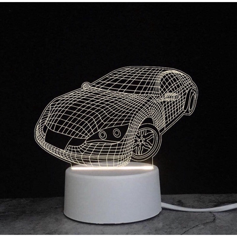 Jual LAMPU KADO Akrilik AESTHETIC 3D ~ LAMPU HIAS KAMAR LED 3D AKRILIK ...