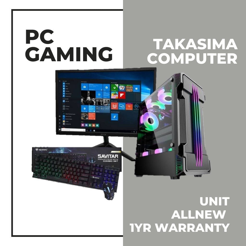 Jual pc gaming core i7 vga 2gb led 22in komputer gaming cpu gaming ...