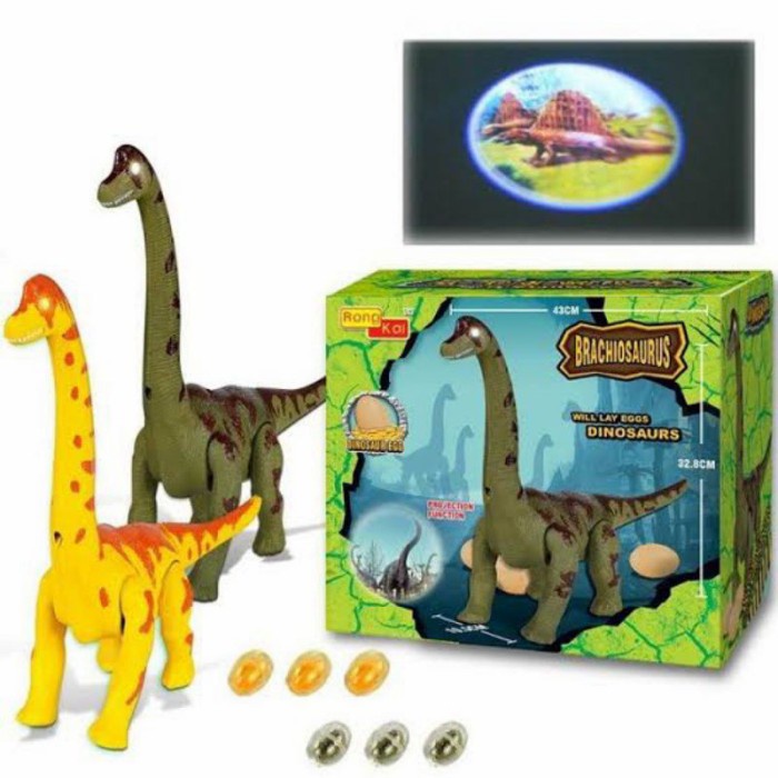 Jual MAINAN DINOSAURUS BERTELUR.DINO TELUR.DINO SAURUS BRACHIOSAURUS ...