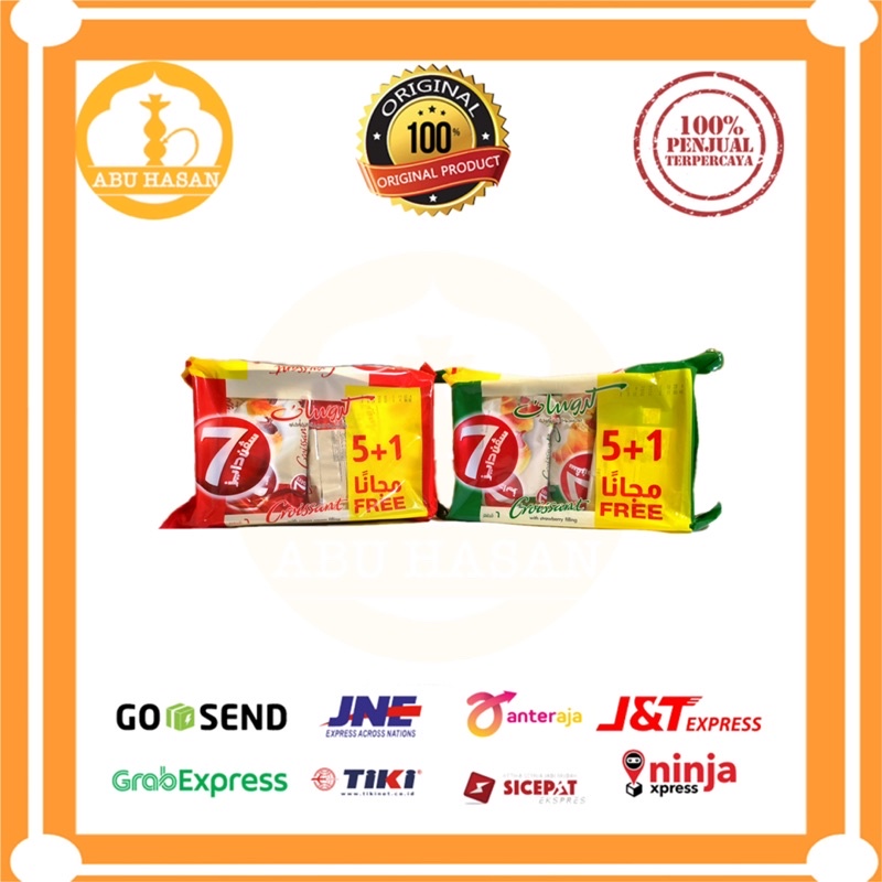 Jual Roti 7days Croissant Original Saudi Arabia100% Termurah isi 6 Pcs ...