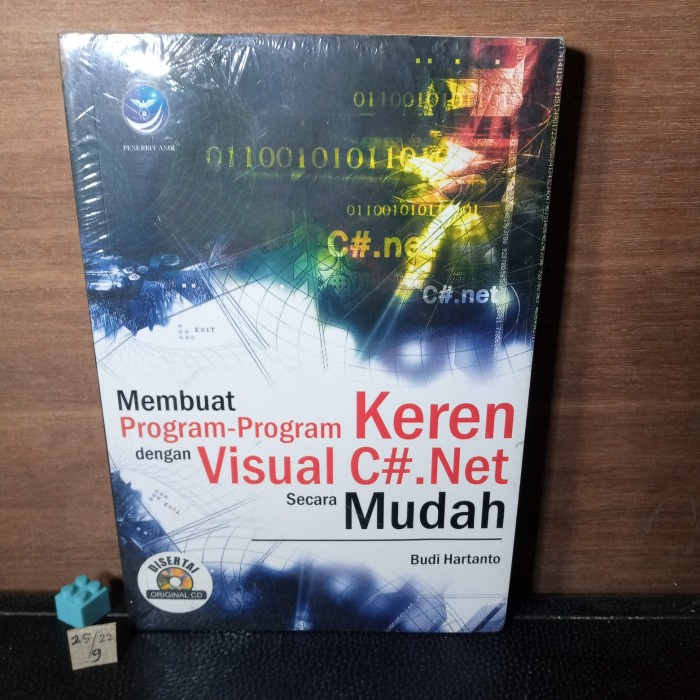 Jual buku membuat program keren dengan visual C# net secara mudah ada CD | Shopee Indonesia