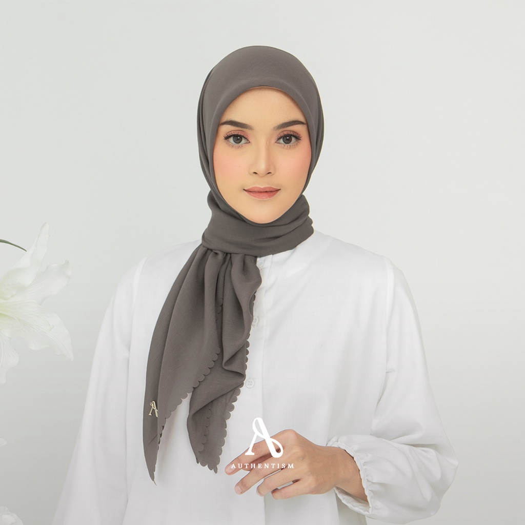 Jual AUTHENTISM ID Raline Basic Voal - Kerudung Segi Empat Polos Premium | Shopee Indonesia