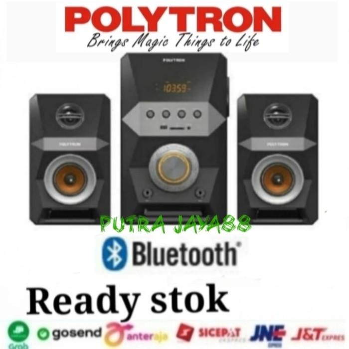 Jual Speaker Polytron PMA 9502 speaker multimedia bluetooth | Shopee ...