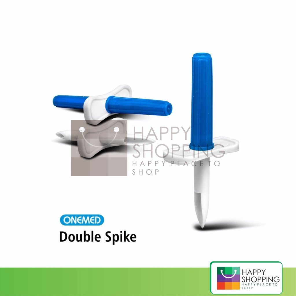 Jual Double Spike Infusion Onemed Alat Penusuk Botol Cairan Infus ...