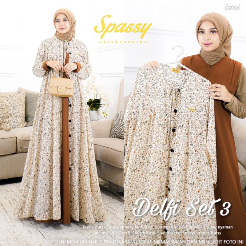 Jual DELFI SET MAXY #3 ORI BY SPASSY (RESTOCK) | Shopee Indonesia