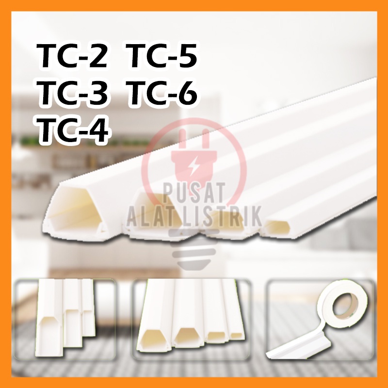 Jual PENUTUP KABEL / PELINDUNG KABEL/ DUCTING TC / PROTEKTOR KABEL / PROTECTOR KABEL / PROTEKSI ...