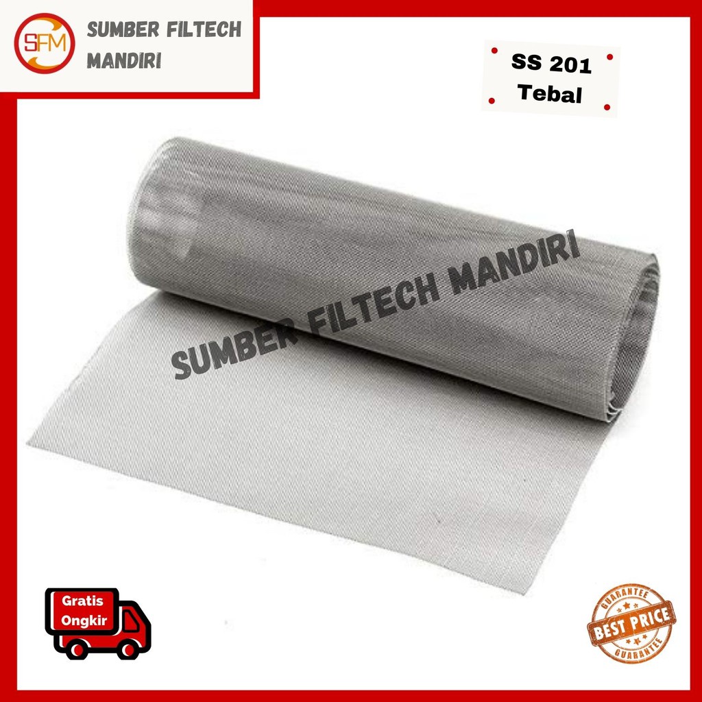 Jual Goldensea Wire Mesh Saringan 30, 40 SS 304 Lebar: 1.6m (Tebel:0 ...