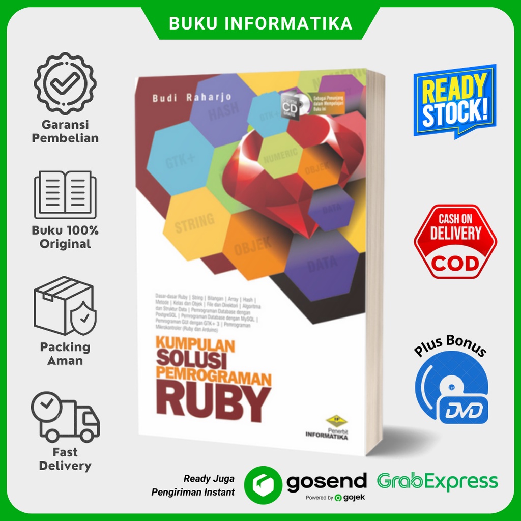 Jual Buku Kumpulan Solusi Pemrograman Ruby + Bonus CD | Shopee Indonesia