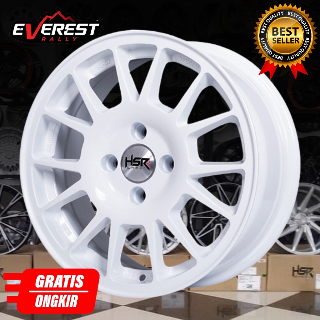 Jual Velg HSR R16 FE02 Velg Warna Putih HSR Wheel FE02 HSR Ring 16 Lebar 7 Velg Murah Import ...