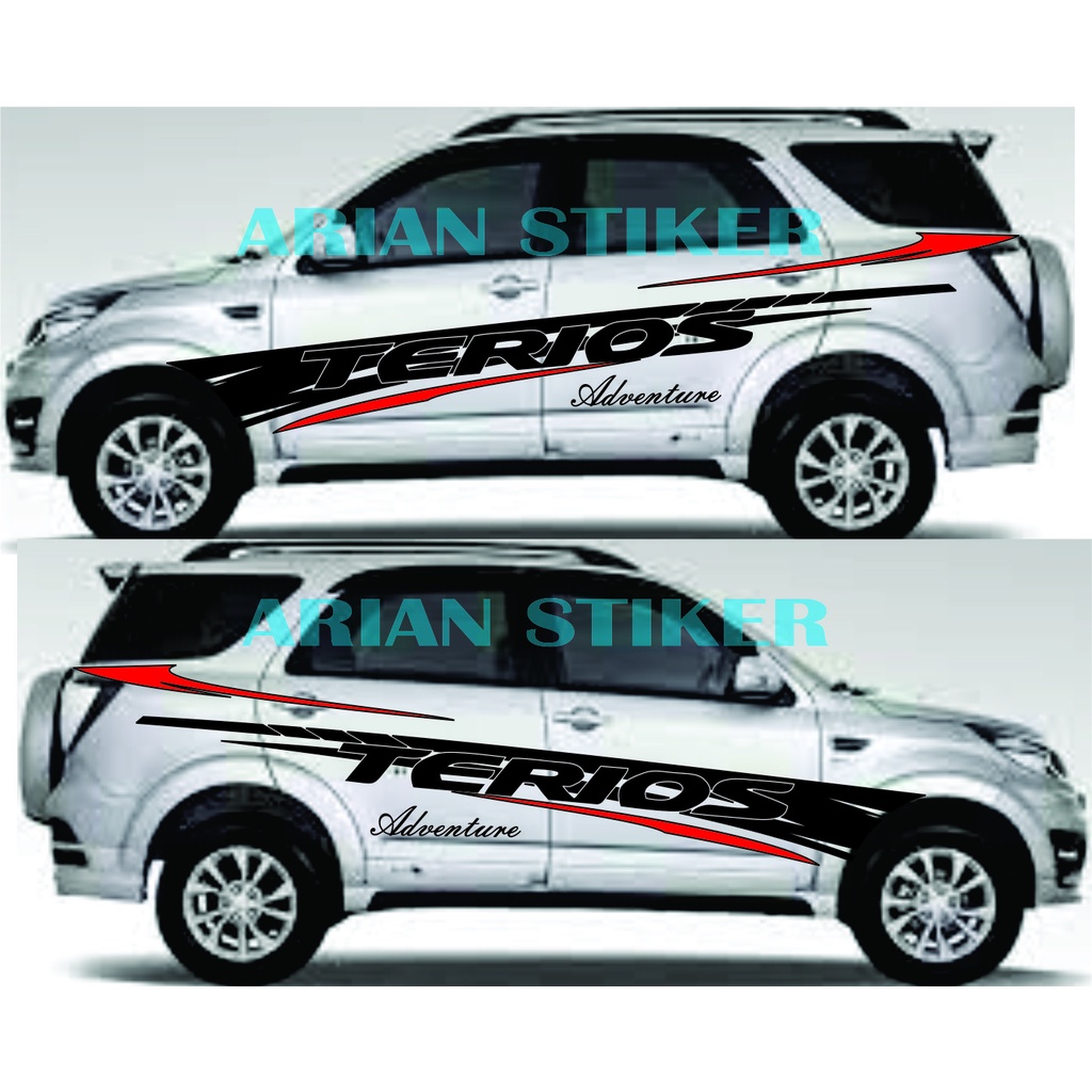 Jual Stiker Striping Mobil Terios Stiker Cutting Terios Adventure ...