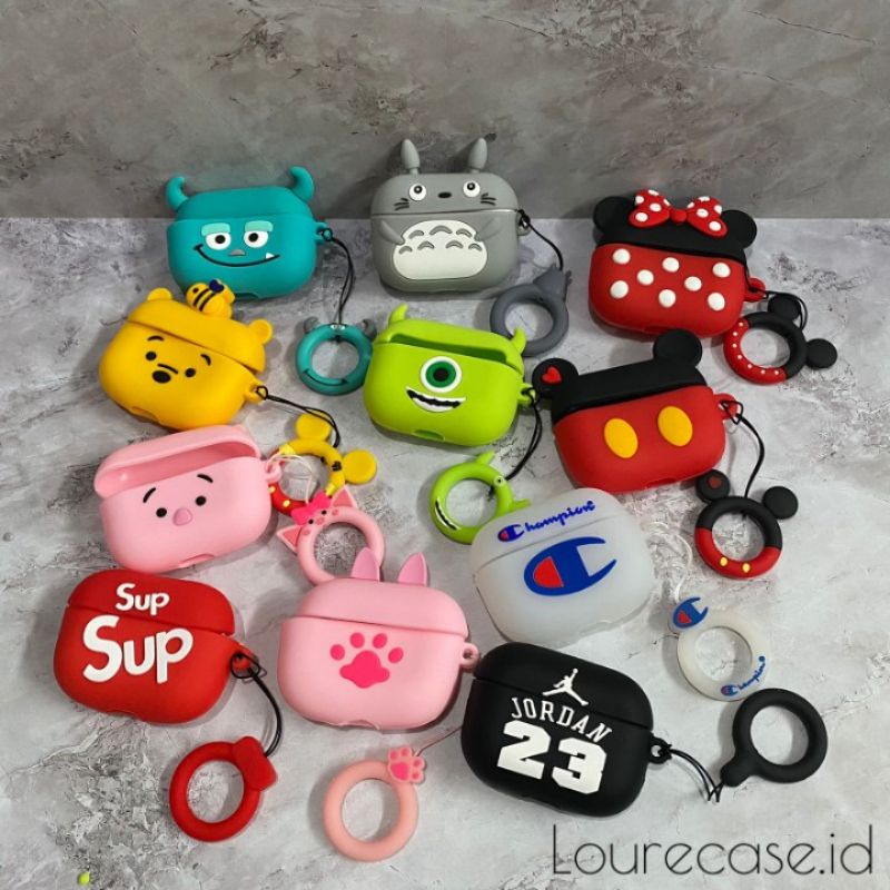 Jual LCA006 Case airpods tws pro karakter lucu premium | Shopee Indonesia