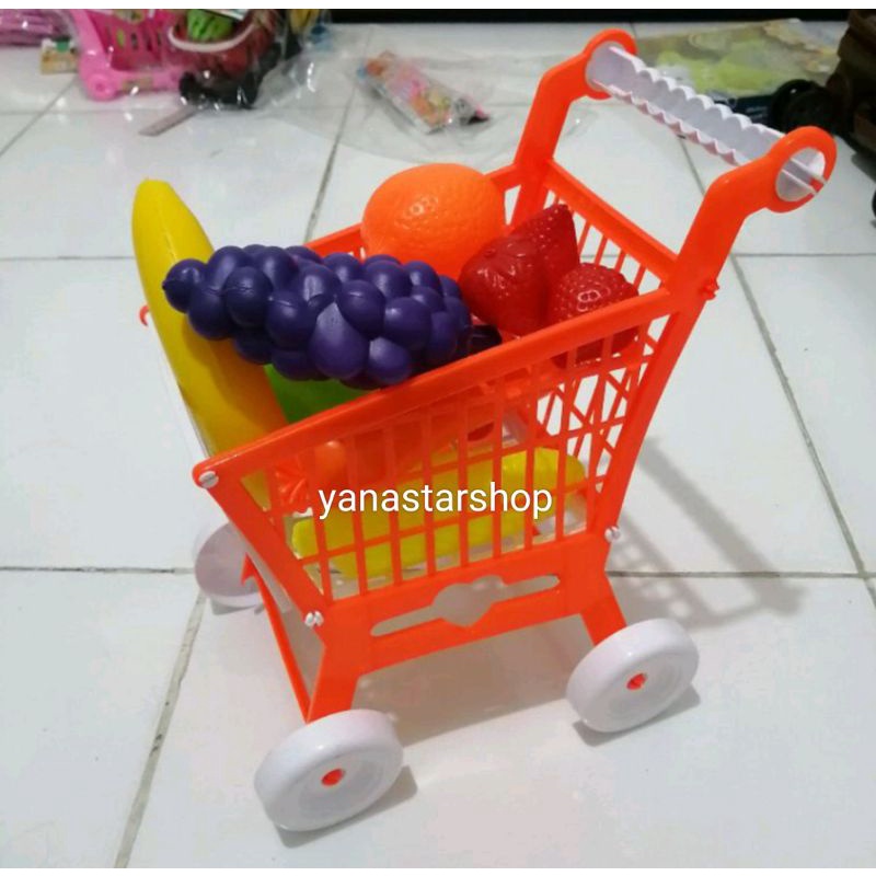 Jual MAINAN TROLI RODA+BUAH B552 | Shopee Indonesia