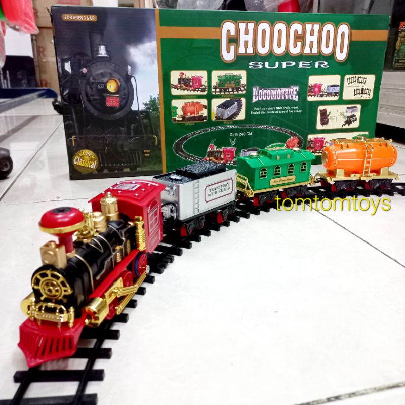 Jual CLASSIC CHOOCHOO TRAIN Track set Kereta Api Lokomotif Klasik | Shopee Indonesia