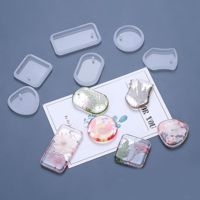 Jual Cetakan Gantungan Resin Epoxy Bahan Silicone Silikon UV Bahan ...