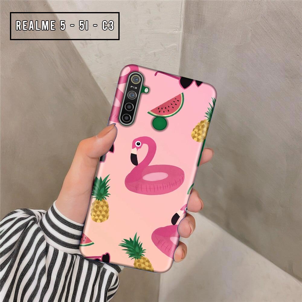 Jual [H182] CASE REALME 5 5i C3 | Hardcase 3D Doft Fullprint For All ...