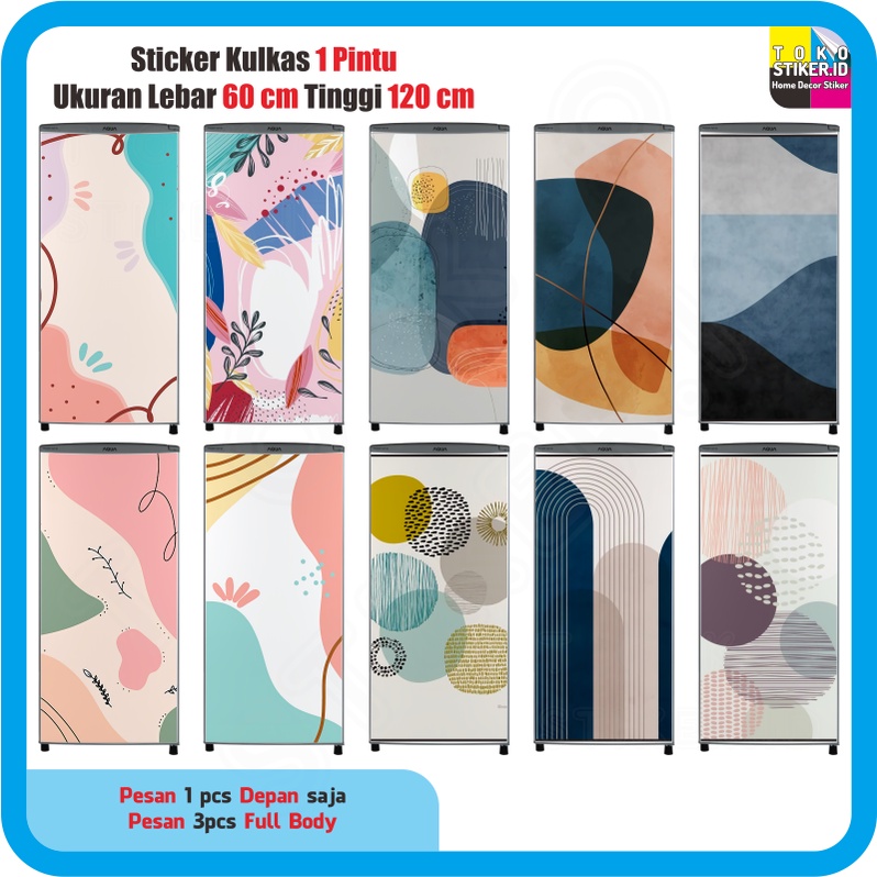 Jual Stiker Kulkas 1 Pintu Abstrak | Shopee Indonesia