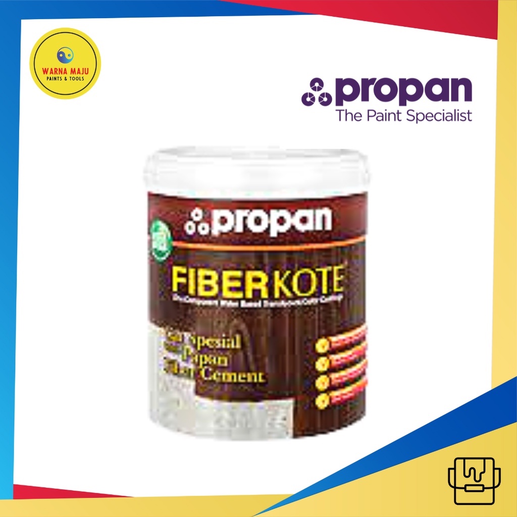 Jual Propan Fiberkote 1 Liter 889 Doff / Cat Warna Kayu / Cat Fiber ...
