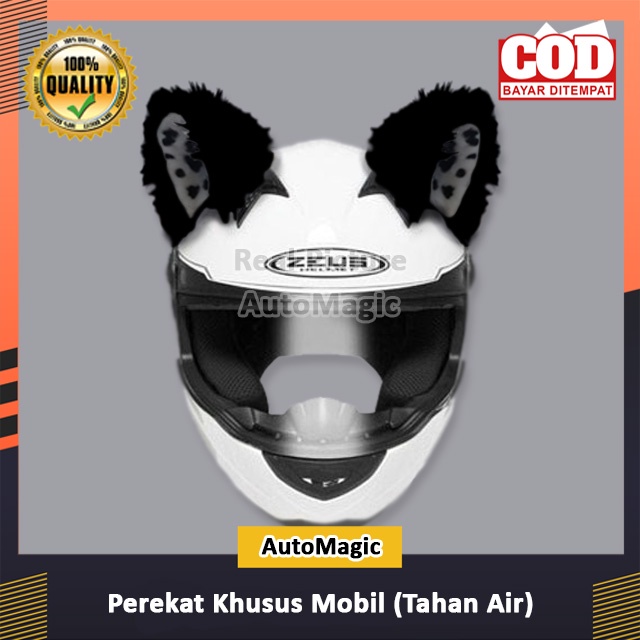 Jual Helm Kucing - kuping kucing untuk helm - helm kuping kucing ...
