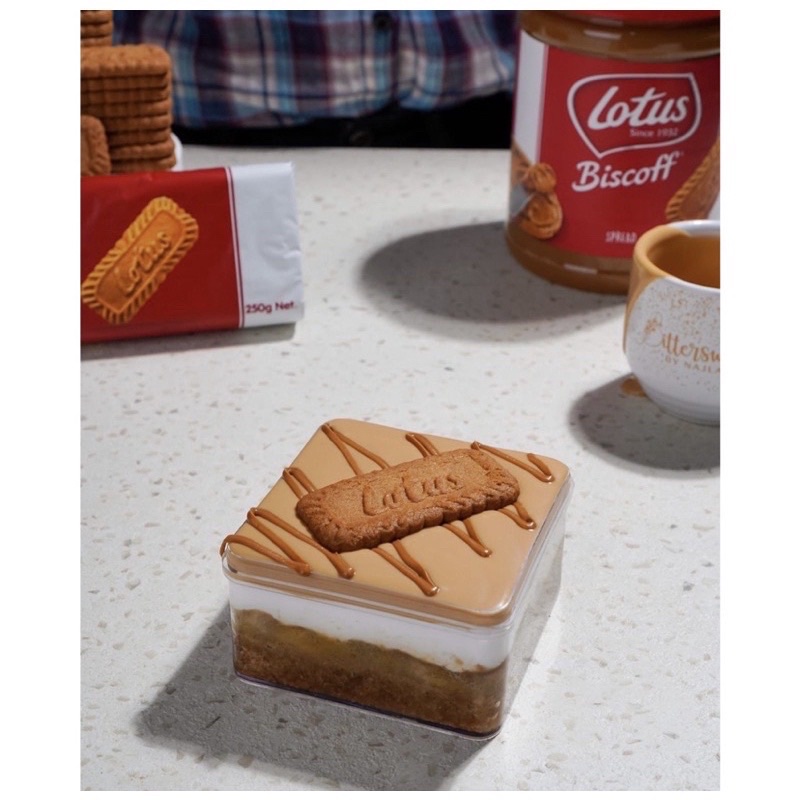 Jual Bittersweet by Najla Dessert box Pastry Box Nutella Layer Caramel ...