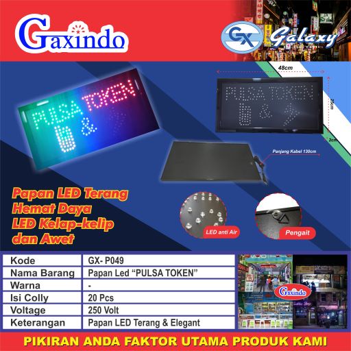 Jual PAPAN PULSA LED GAXINDO PAPAN BILLBOARD EXIT DAN TOILET | Shopee ...
