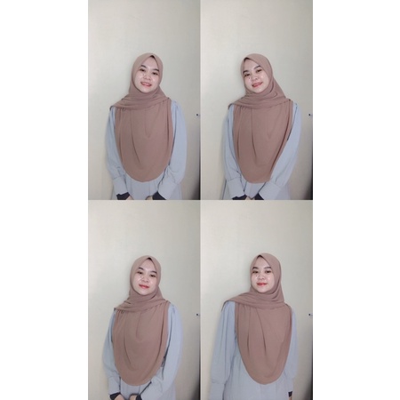 Jual Lilya Curve Square | Hijab Segiempat Curve | Shopee Indonesia