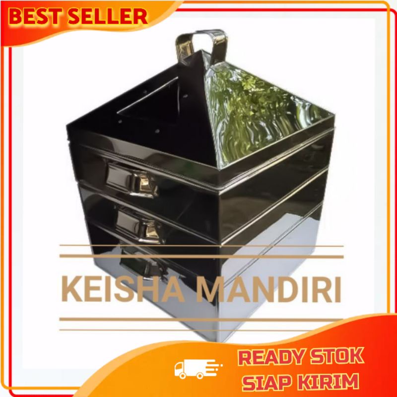 Jual KUKUSAN SUSUN/ KELAKAT STAINLES | Shopee Indonesia