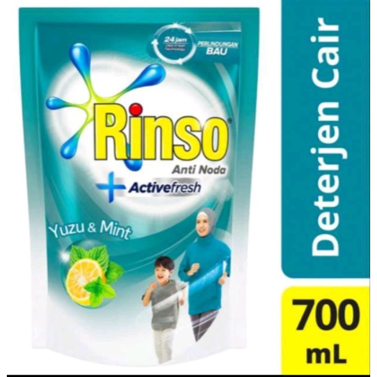Jual Rinso Antinoda ActiveFresh Yuzu&Mint 700ml | Shopee Indonesia
