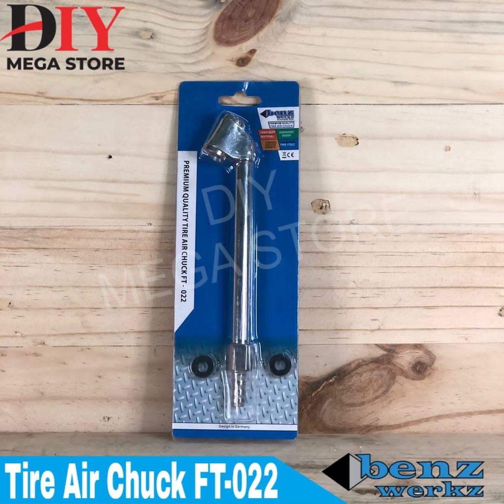 Jual Alat pengisi angin ban nepel tire chuck FT-022 isian angin ban ...