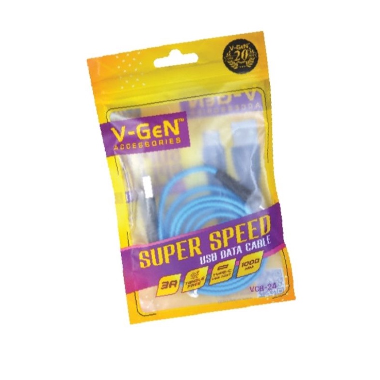 Jual VCB-24 Type -C 3A gepeng Fast Charging Data Cable | Shopee Indonesia