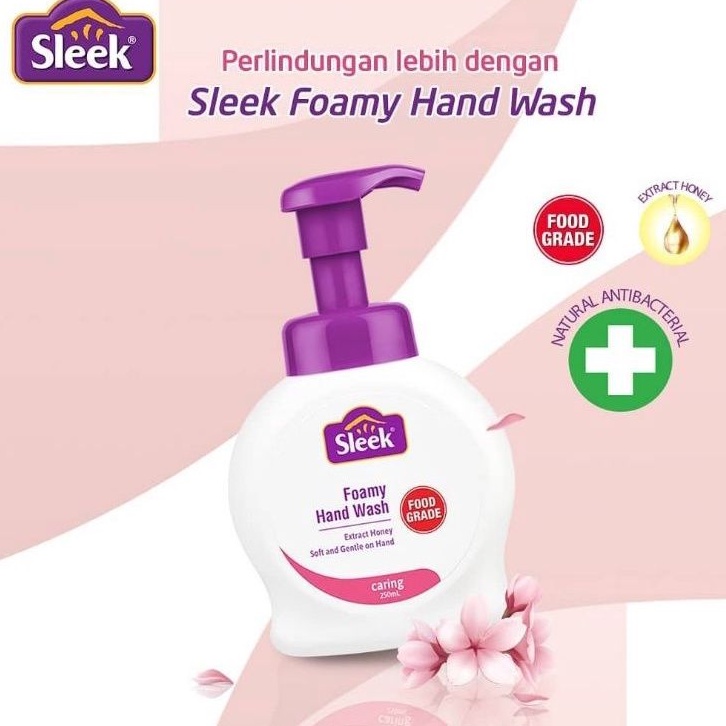 Jual SLEEK FOAMY HANDWASH FOOD GRADE 250ML | Shopee Indonesia