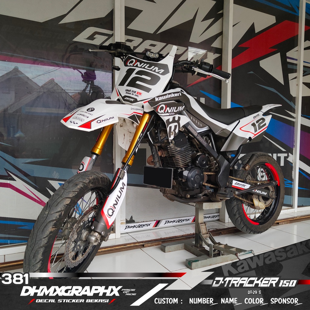 Jual DHMX Decal Sticker D Tracker D-Tracker 150 (DT-29 S) | Shopee ...