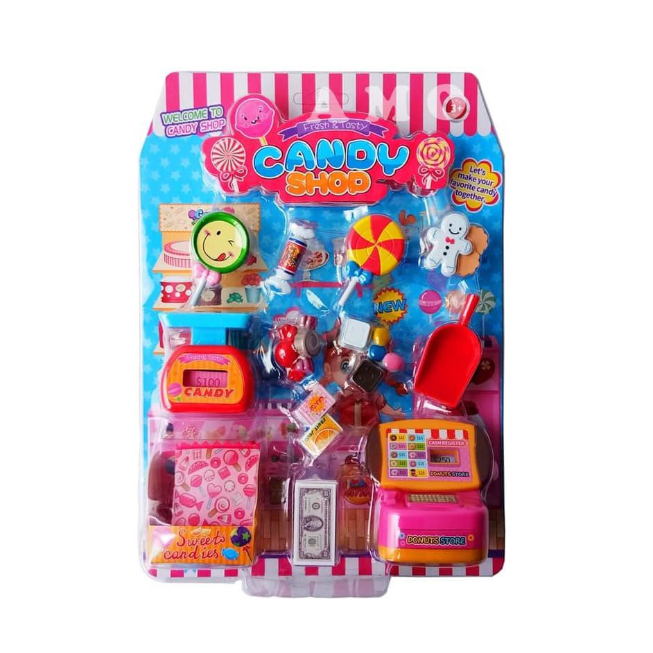 Jual Mainan Anak Candy Shop Playset / Mainan Toko Kasir Permen Candy ...
