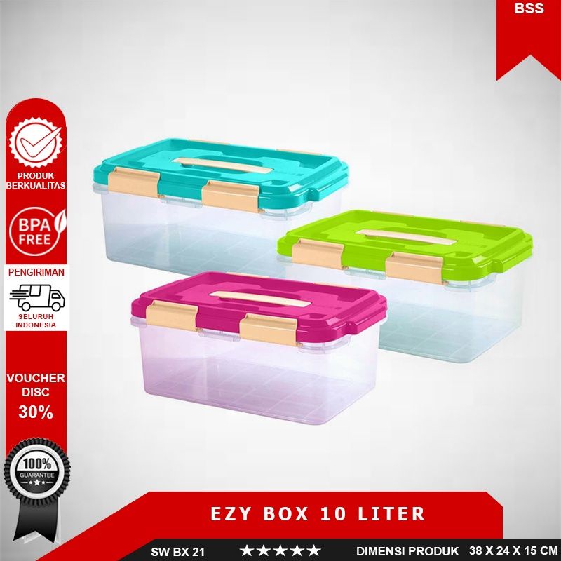 Container Box 10 Liter – Really Useful Products Box 10L transparent – OXDQH