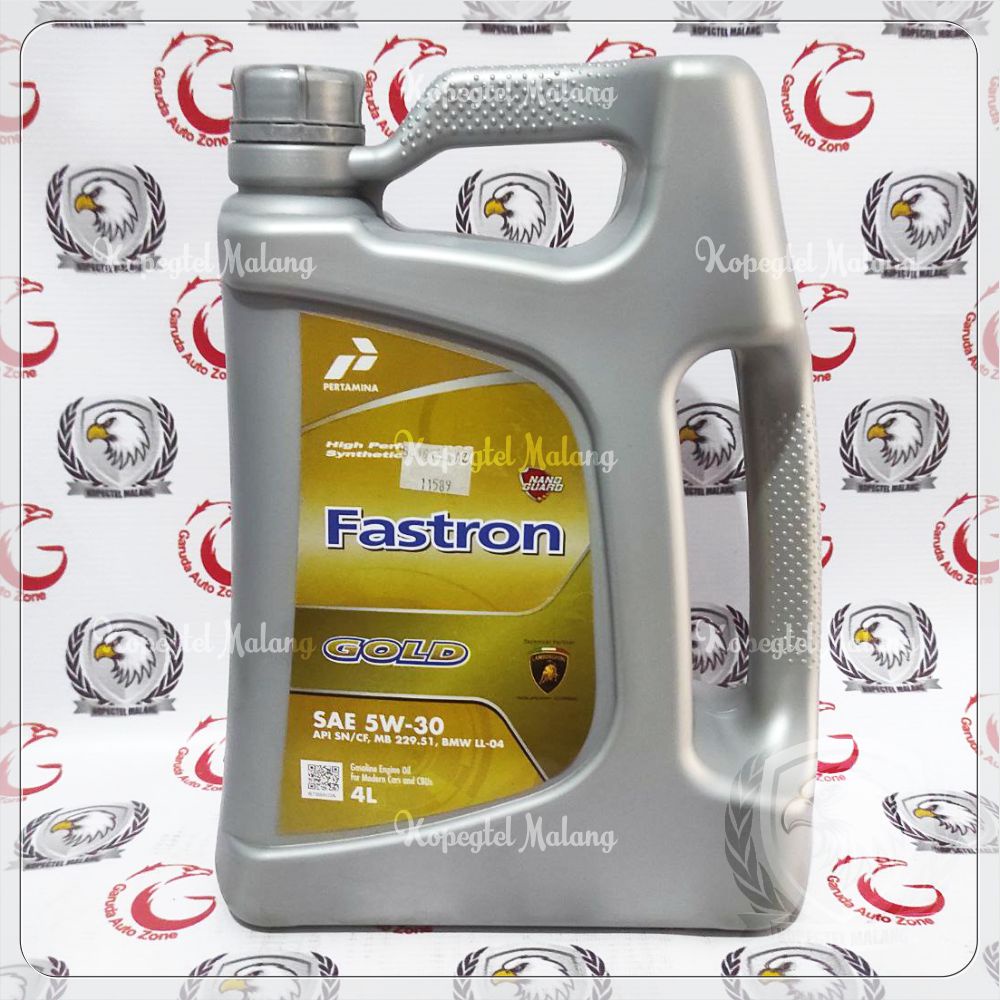 Jual Oli Pertamina FASTRON Gold 5W-30 4L 11589bk | Shopee Indonesia