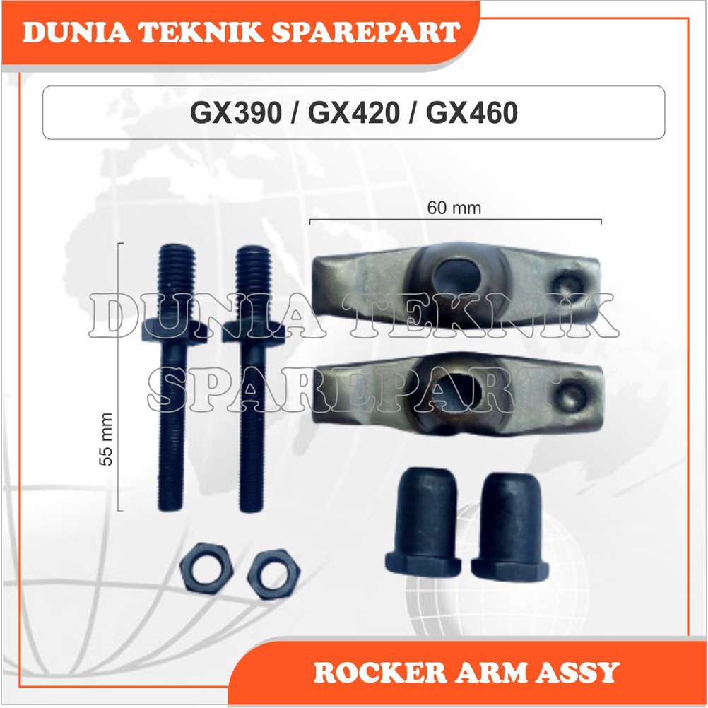 Jual ROCKER ARM ASSY / PELATUK KLEP GX390 GX420 GX460 | Shopee Indonesia