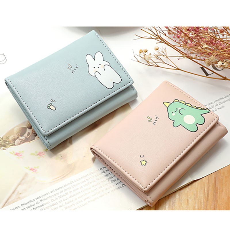 Jual Dompet Lipat Mini Wanita Motif Animal Cute Fashion Dompet Wanita ...